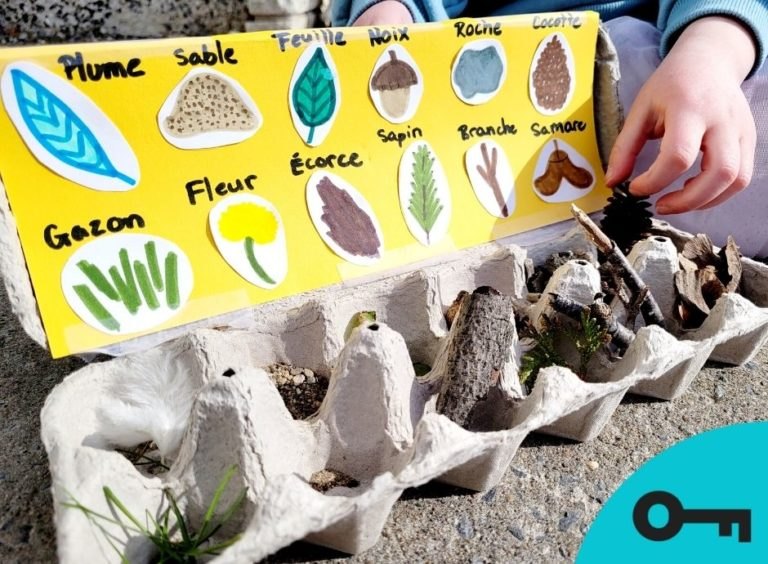 Faire un cherche et trouve en nature - La CLEF