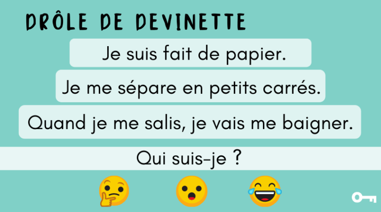 Une devinette hygiénique - La CLEF