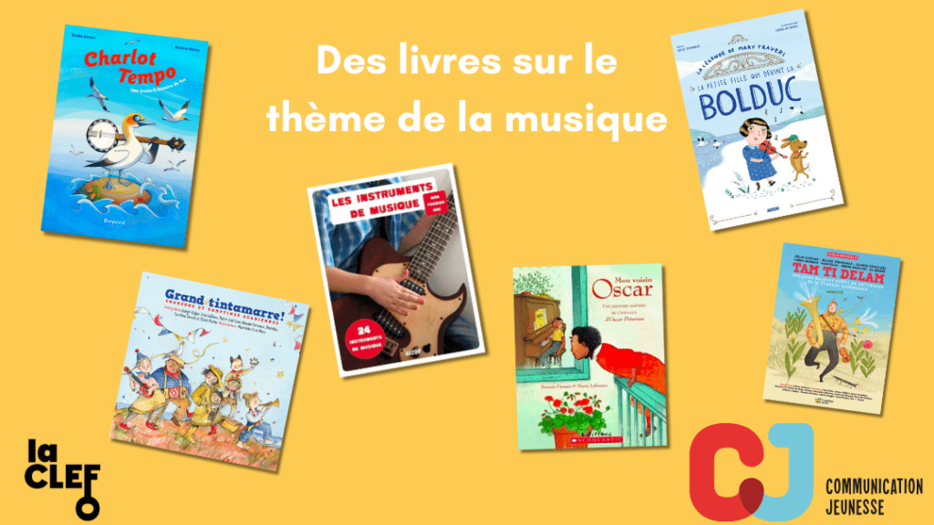 Des livres sur le thème de la musique - La CLEF
